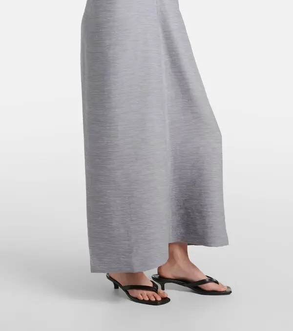 TOTEME Draped Maxi Dress - Blue