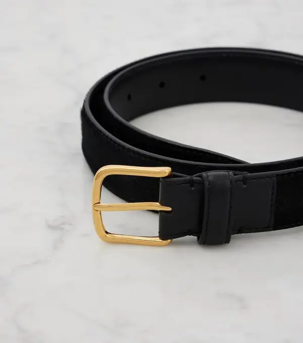THE ROW Classic Calf Hair Belt