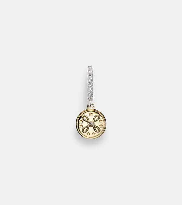FOUNDRAE True Love Mini Single Earring - Gold