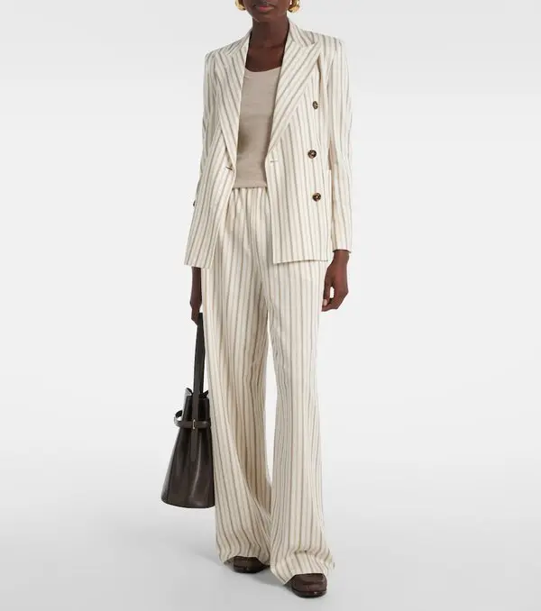 Max Mara Pensile Cotton Linen Blazer