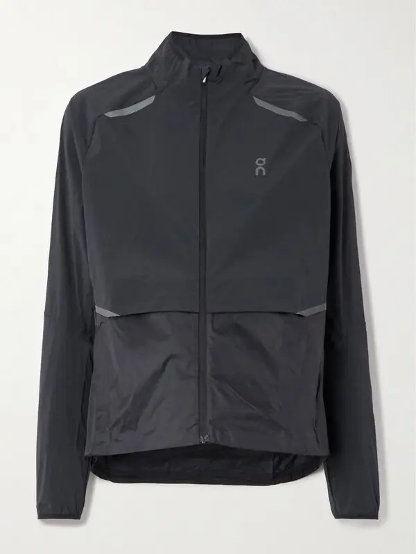 On Weather Layered Recycled-shell Jacket - Black