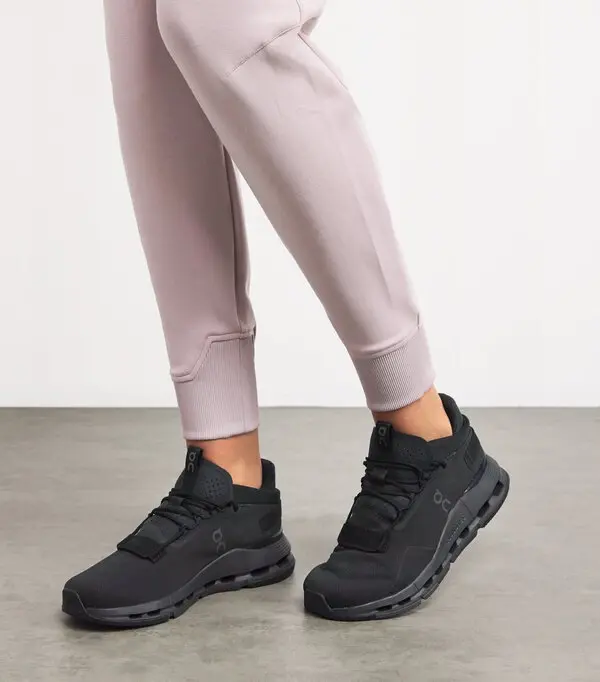 On Cloudnova Trainers - Black