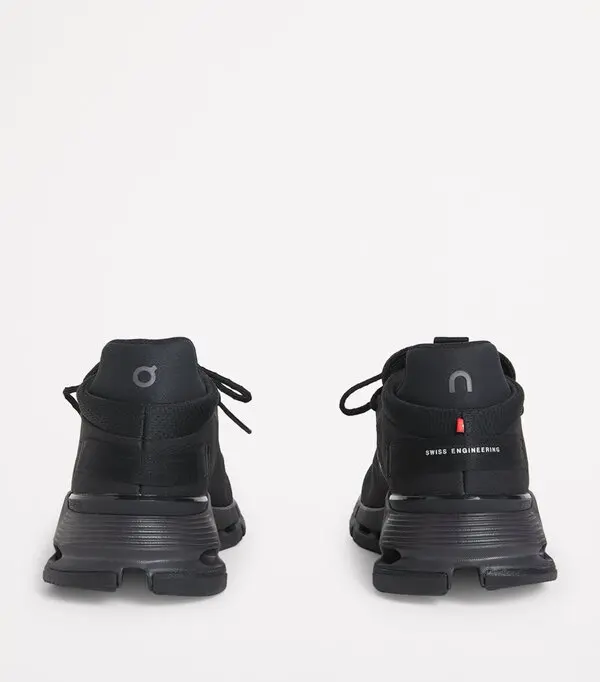 On Cloudnova Trainers - Black
