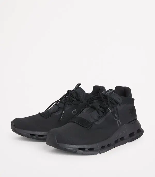 On Cloudnova Trainers - Black