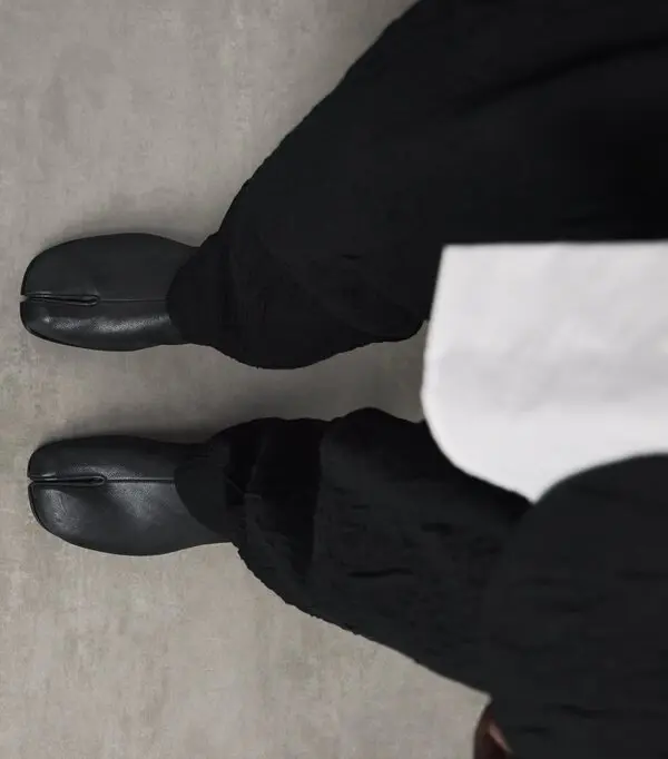 MAISON MARGIELA Leather Tabi Ankle Boots