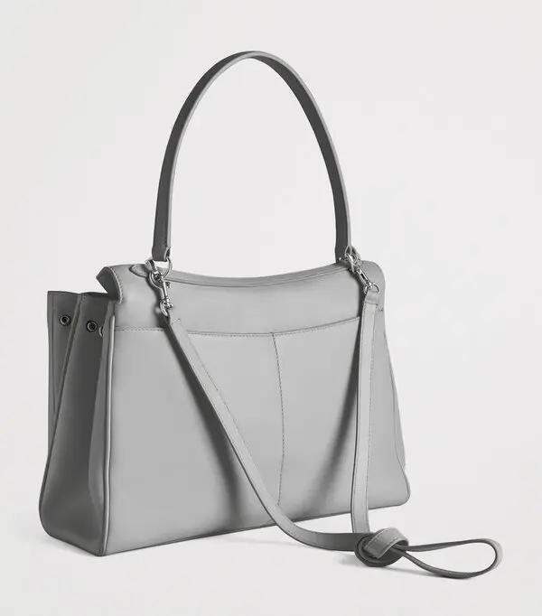 Balenciaga Medium Calfskin Shoulder Bag - Black