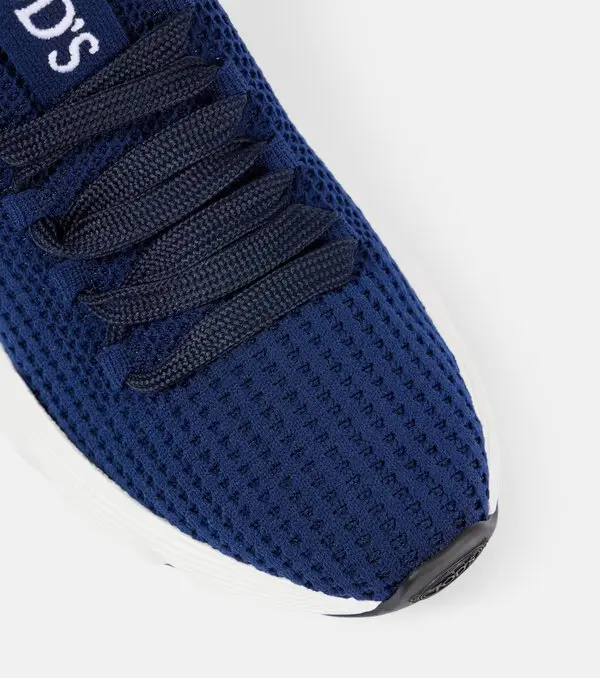 TOD'S Knitted Lace-up Sneakers