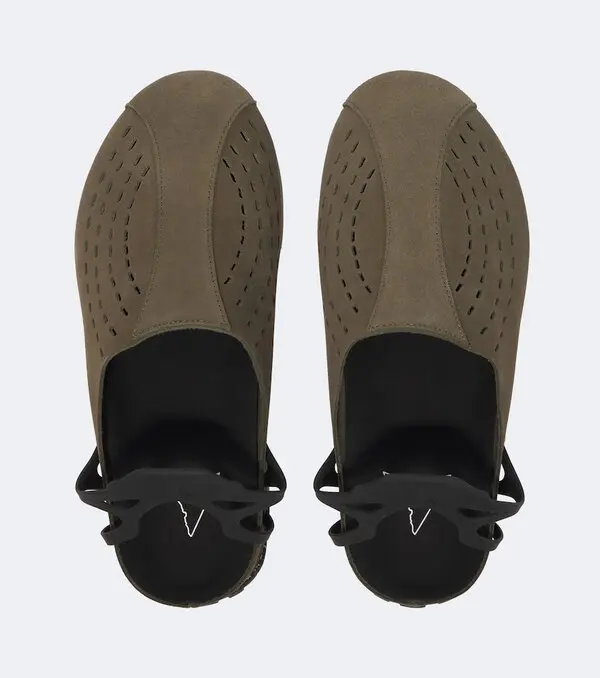 ROA Fedaia Leather Mules - Brown