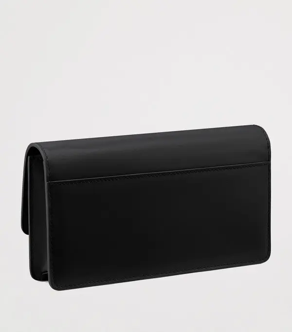 BVLGARI Roma Leather Clutch Bag