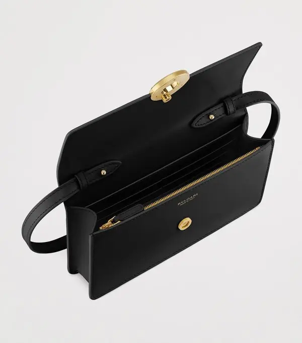 BVLGARI Roma Leather Clutch Bag