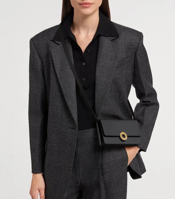 BVLGARI Roma Leather Clutch Bag