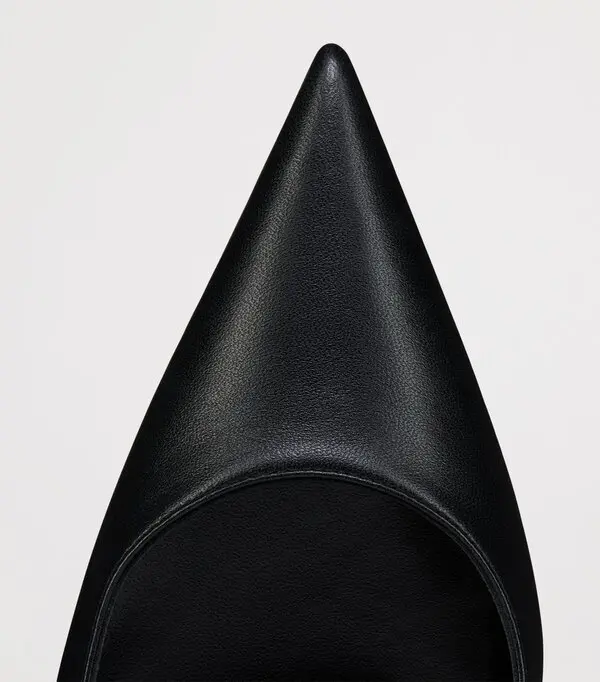 CHRISTIAN LOUBOUTIN Miss Z Nappa Leather Pumps 100 - Black