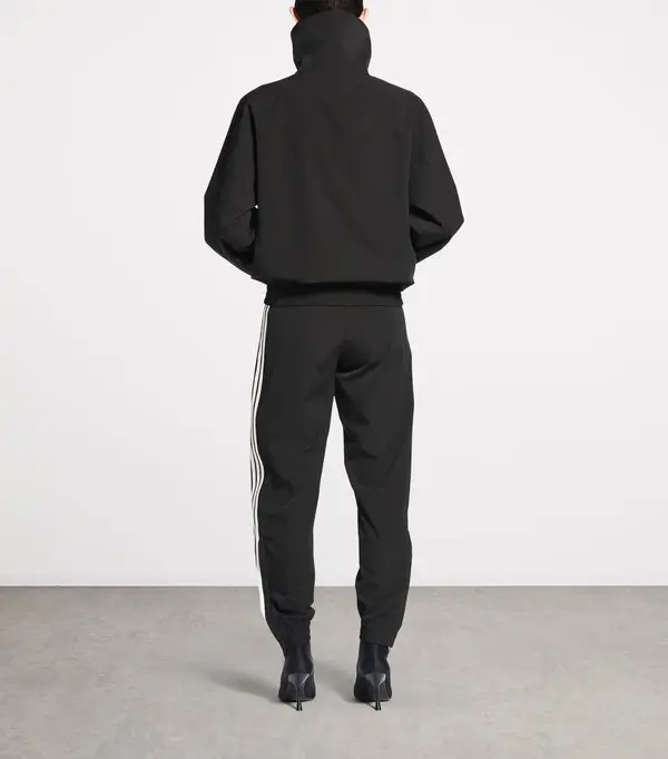 Balenciaga Fitted Track Pants With Side Stripes