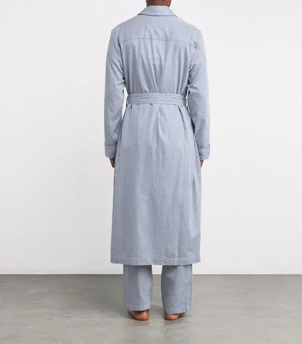 Harrods Cotton Striped Robe