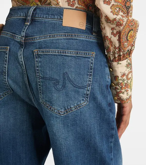 Ag Wide-leg Denim Jeans