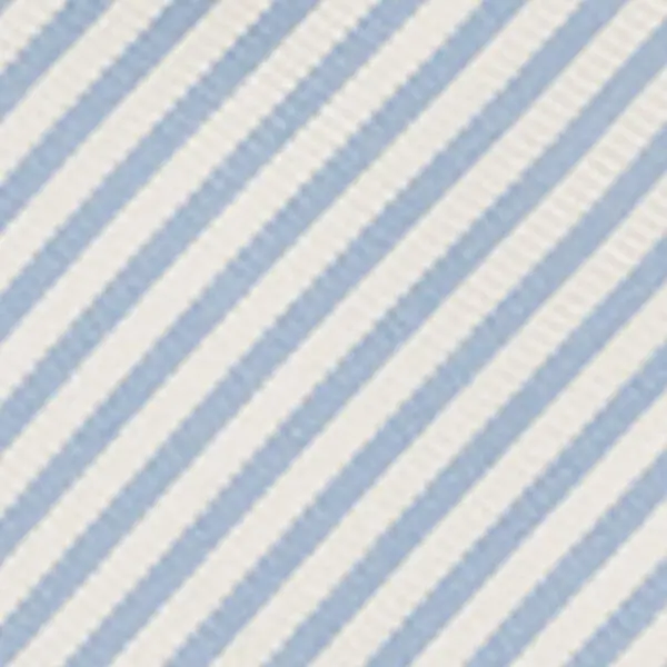 BOSS Silk Striped Neck Tie - Blue