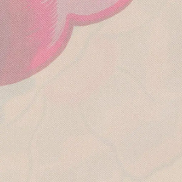Prada Silk Lady Print Scarf - Pink