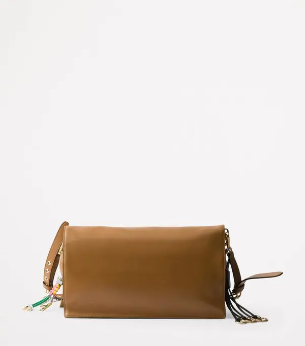 Prada Soft Sound Shoulder Bag - Brown