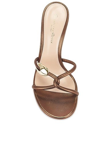 GIANVITO ROSSI Nappa Mule Sandal