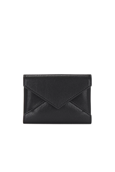 Saint Laurent Flap Card Case - Nero