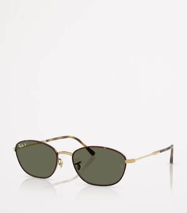 Ray-ban Irregular Frame Sunglasses - Brown