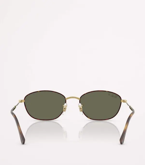 Ray-ban Irregular Frame Sunglasses - Brown