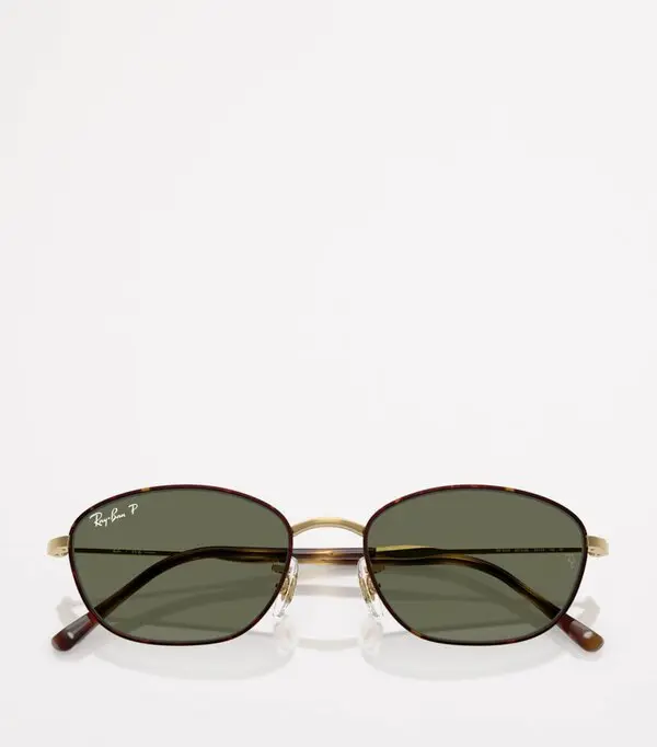 Ray-ban Irregular Frame Sunglasses - Brown