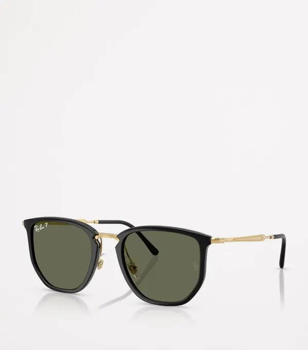 Ray-ban Irregular Frame Sunglasses - Black