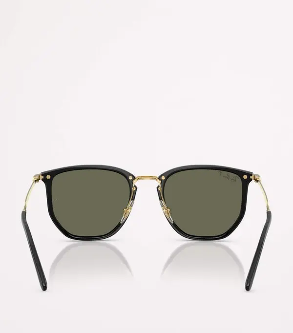 Ray-ban Irregular Frame Sunglasses - Black