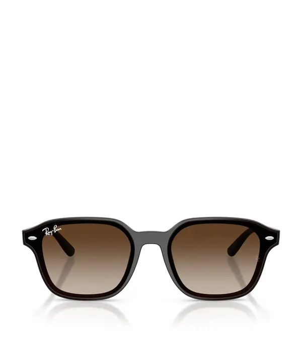 Ray-ban Rb4458d Square Frame Sunglasses - Brown