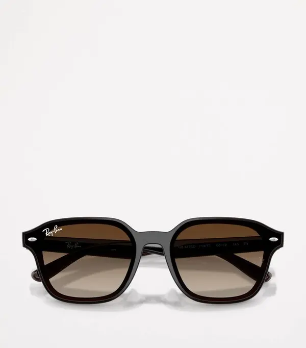 Ray-ban Rb4458d Square Frame Sunglasses - Brown