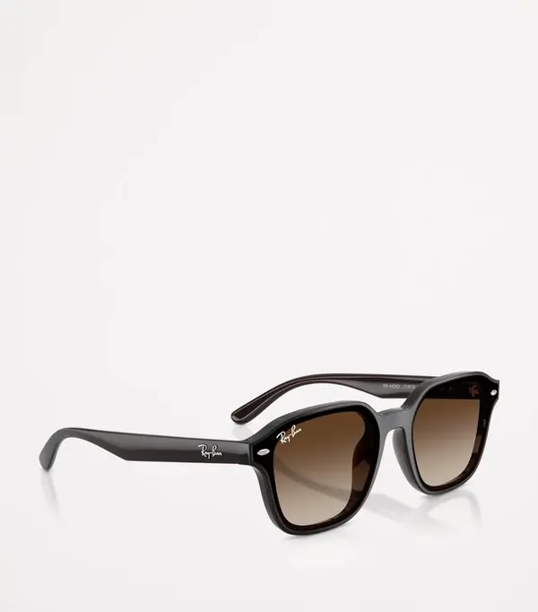 Ray-ban Rb4458d Square Frame Sunglasses - Brown