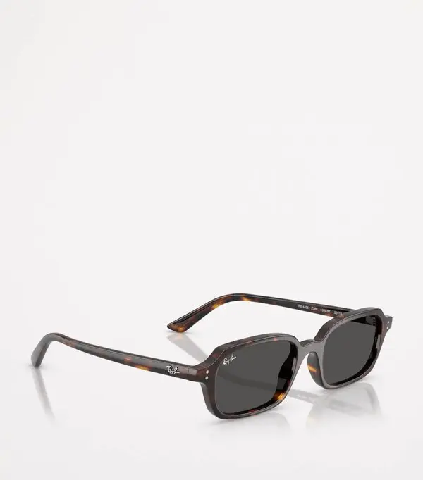 Ray-ban Tortoiseshell Square Frame Sunglasses - Brown