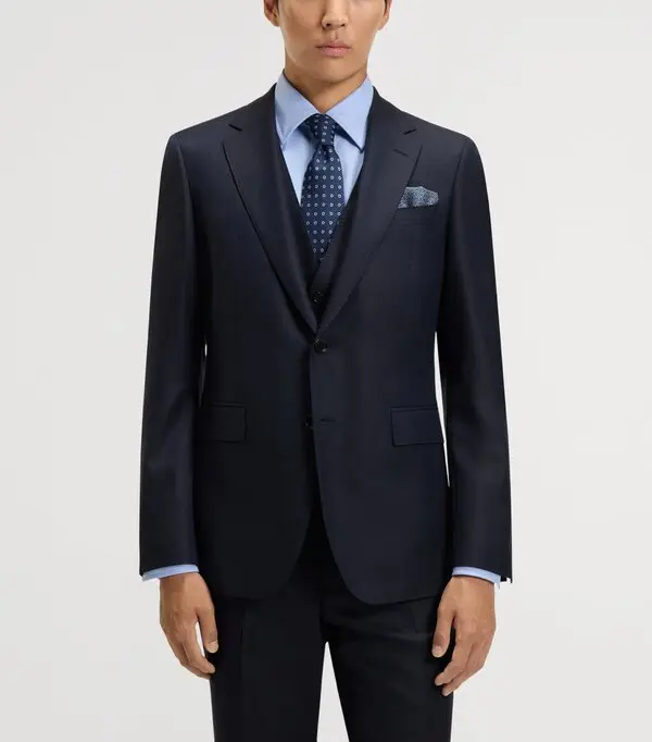 BOSS Virgin Wool-silk 2-piece Suit