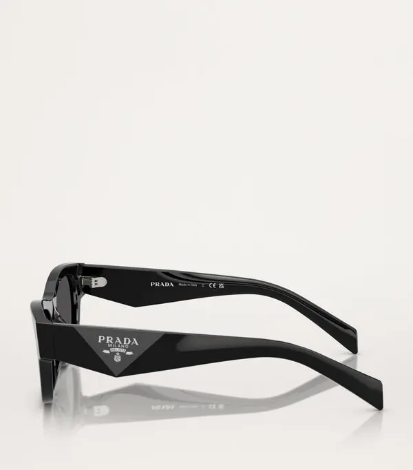 Prada Acetate Sunglasses - Black