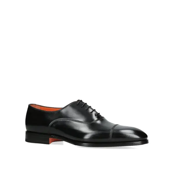 Santoni Adrian Blake Oxford Shoes - Black