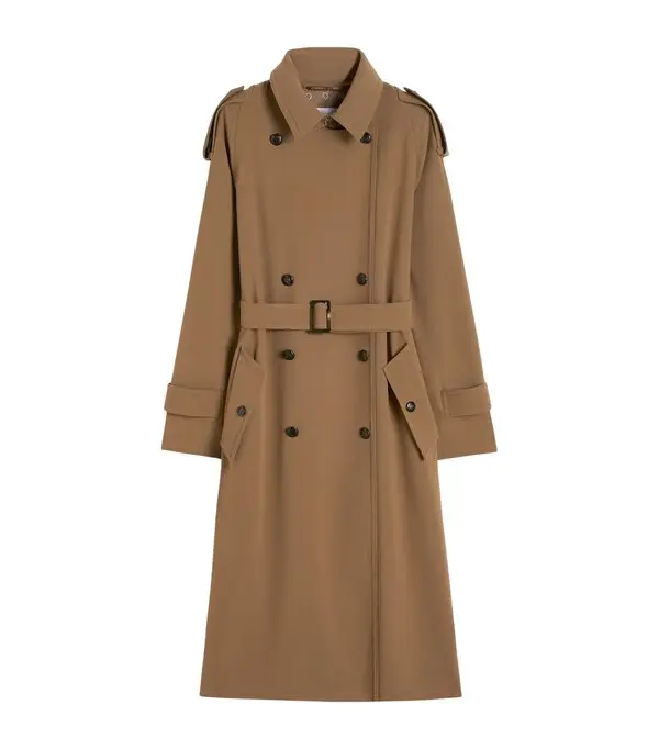 Max Mara Virgin Wool Trench Coat