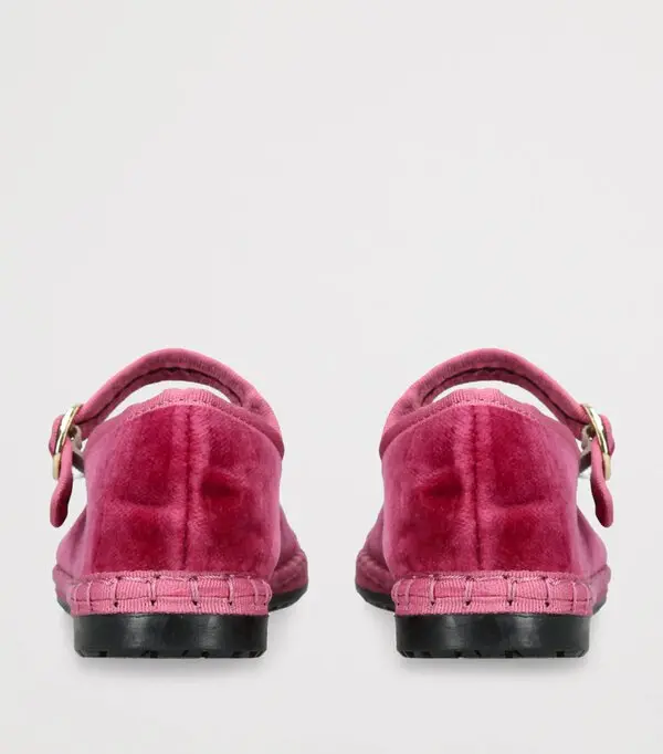 FLABELUS Frances Mary Jane Shoes - Pink