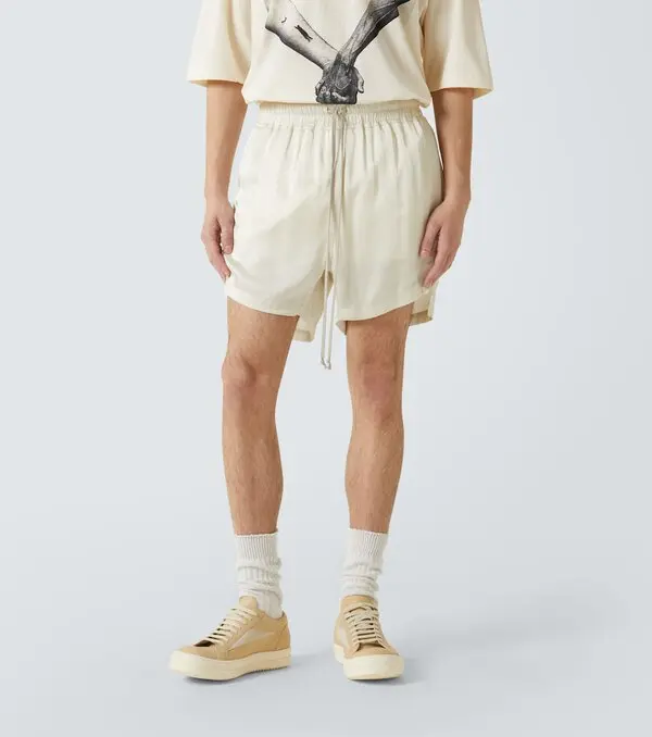 Rick Owens Charmeuse Shorts