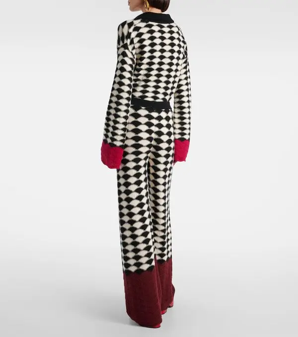 La DoubleJ Lounge Wool Wide-leg Pants