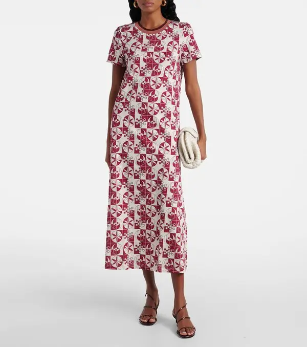 La DoubleJ Eclipse Cotton Maxi Dress - Multicoloured