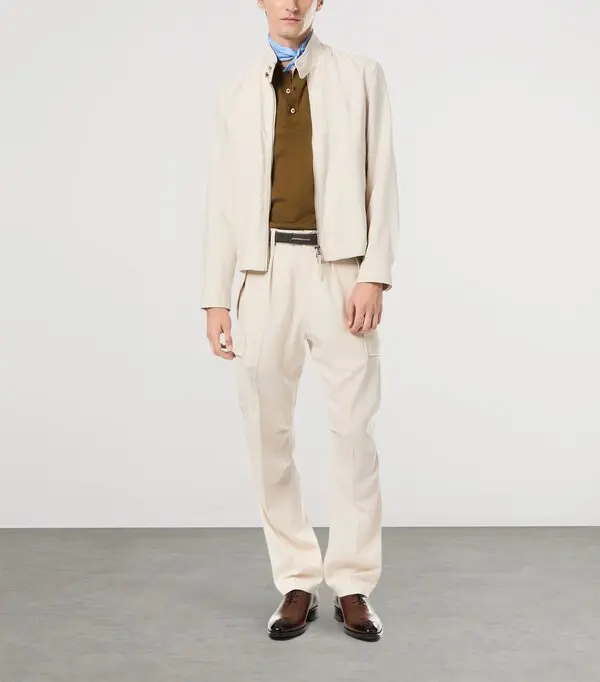 TOM FORD Cotton-blend Polo Shirt