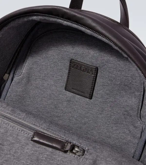 Zegna Secondskin Leather Backpack