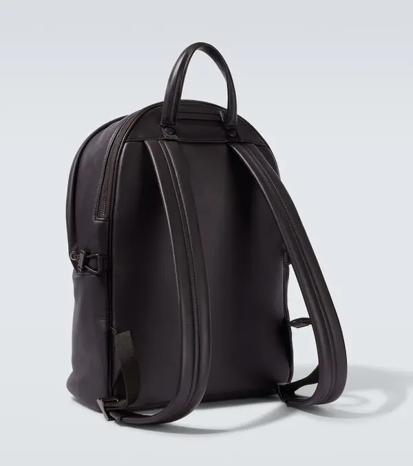 Zegna Secondskin Leather Backpack
