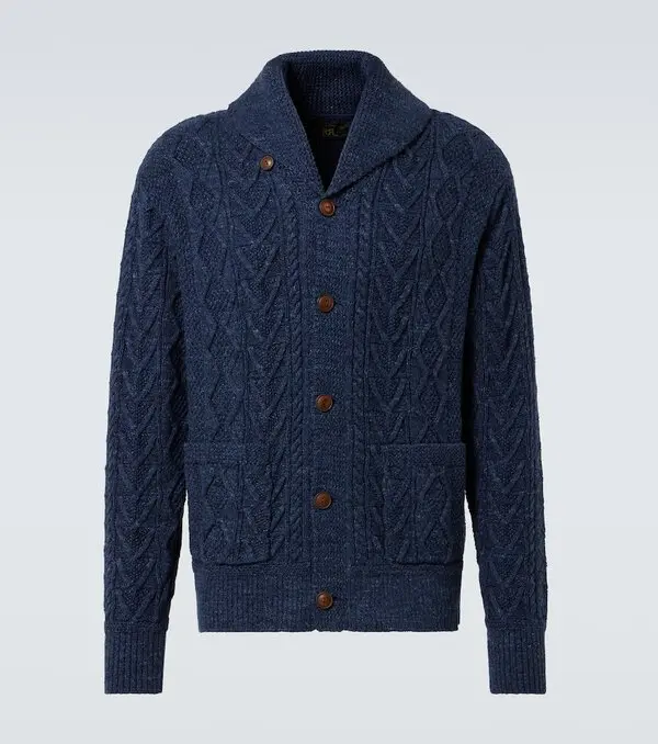 Ralph Lauren Cable-knit Shawl Collar Cardigan