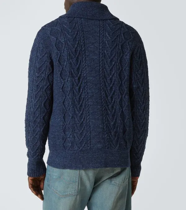 Ralph Lauren Cable-knit Shawl Collar Cardigan