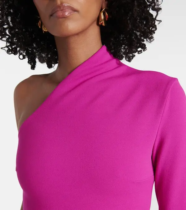 Solace London Joana One-shoulder Gown - Pink