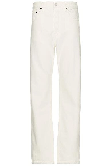 FRAME The Straight Jeans - Off White