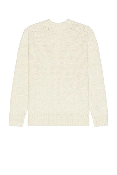 WAO Slub Yarn V-neck Sweater