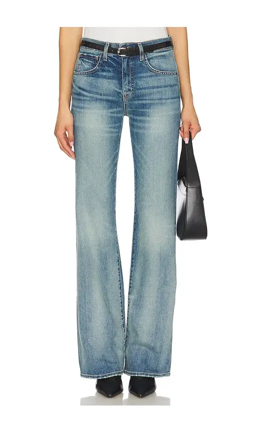 NILI LOTAN Celia Straight Leg Jeans